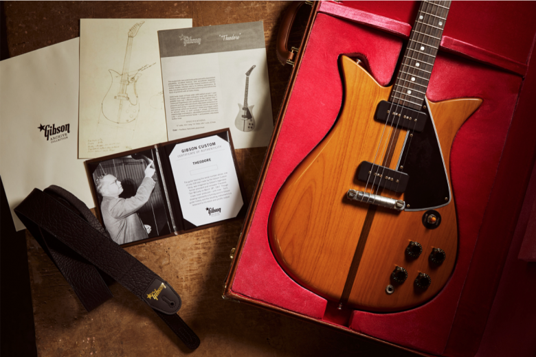 Gibson ressort des archives un dessin de Ted McCarty