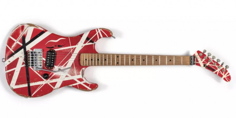 La guitare Kramer d'Eddie Van Halen vendue aux enchères